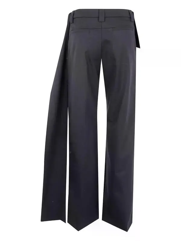 THELATEST Drape-detail Trousers