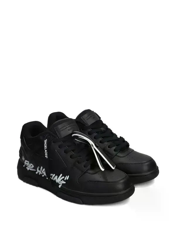 Off-White Lace-up Sneakers - Black