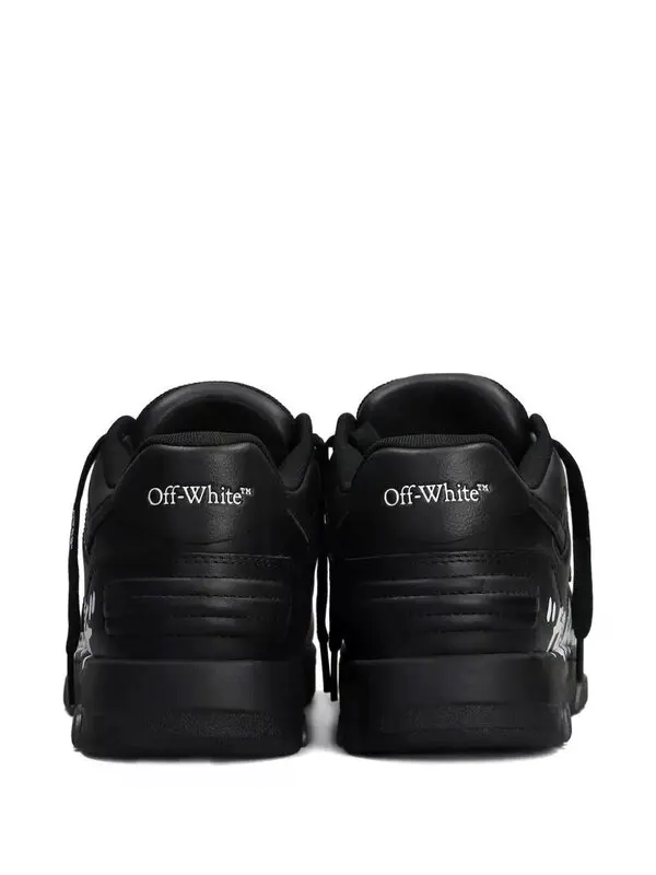 Off-White Lace-up Sneakers - Black
