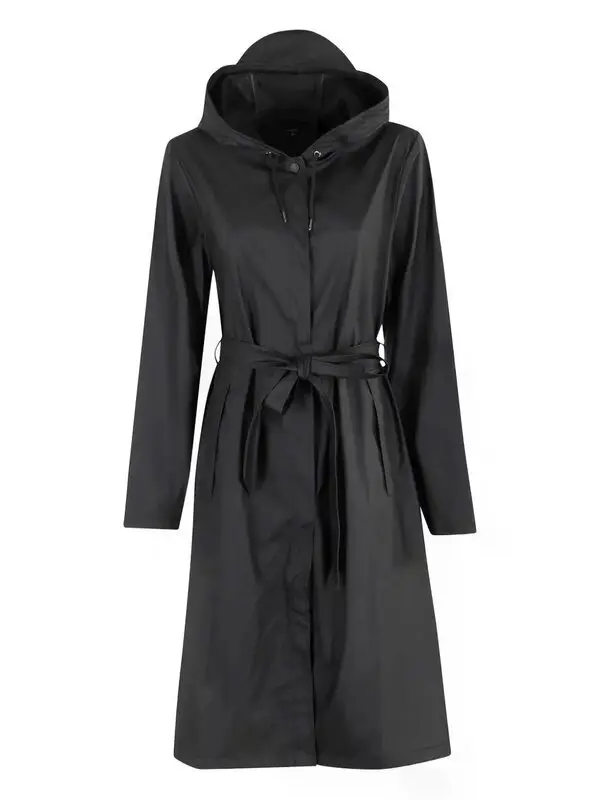 Rains Hooded Belted Raincoat