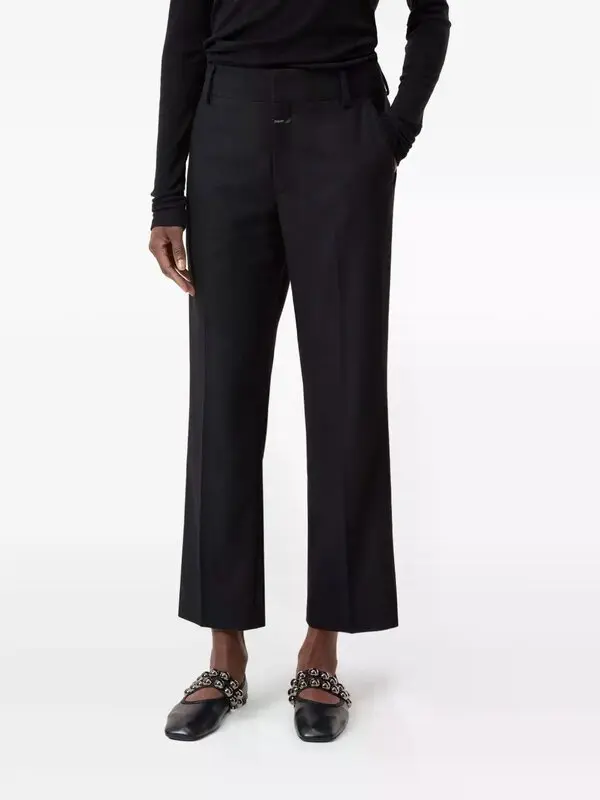 Closed Pleated Tailored Trousers