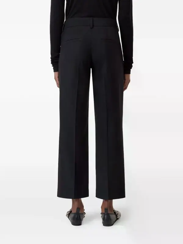 Closed Pleated Tailored Trousers