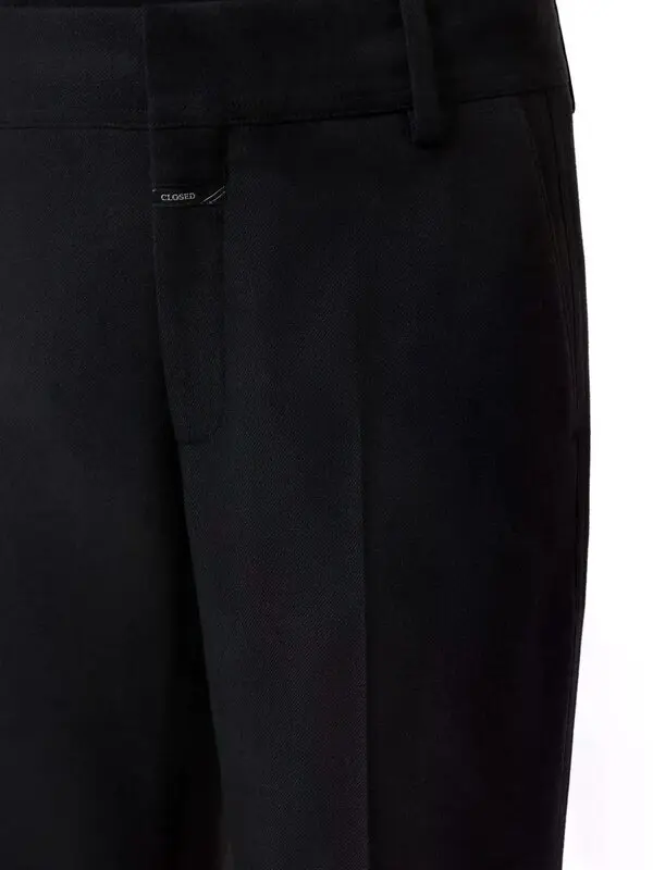 Closed Pleated Tailored Trousers