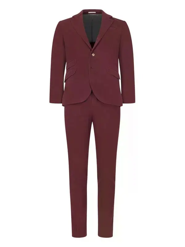 Brunello Cucinelli Notched Pleated Suit