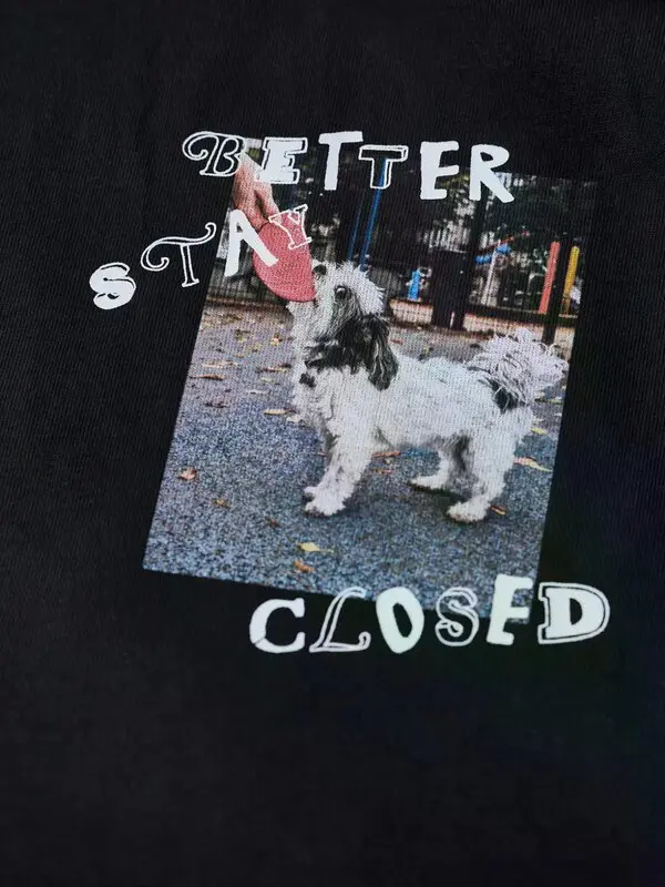 Closed Dog-print Graphic Tee