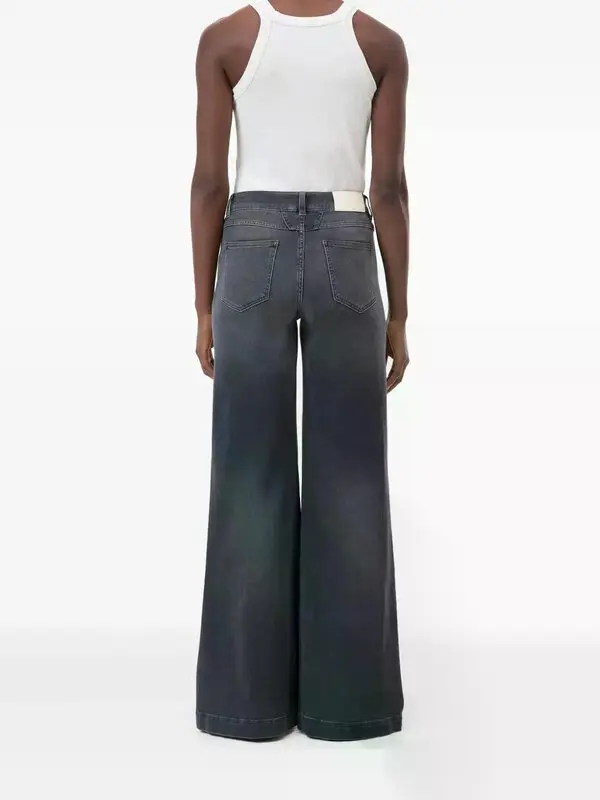 Closed Glow Up Wide-leg Jeans - Black