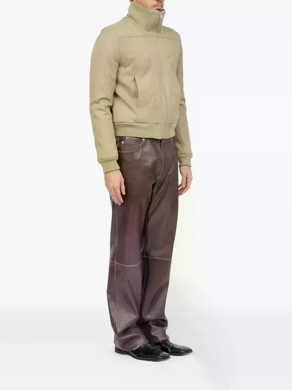 MAISON MARGIELA High-neck Zip-front Jacket