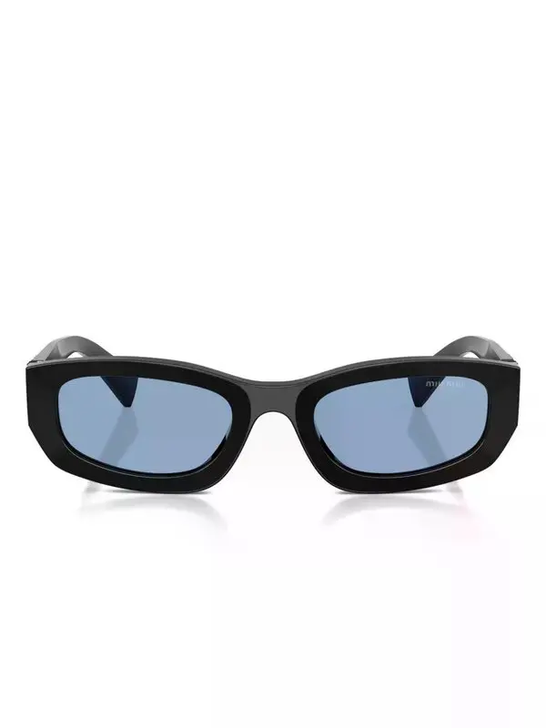 Miu Miu Rectangle-frame Sunglasses - Black