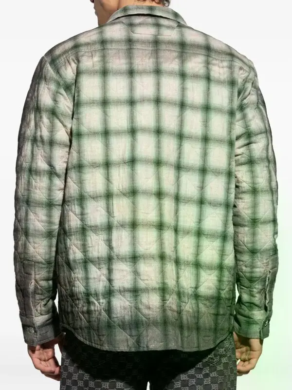 MISBHV Checked Quilted Overshirt