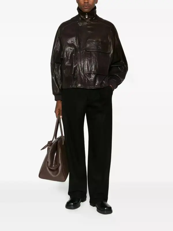 Emporio Armani Pleat-detail Trousers