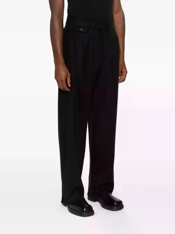 Emporio Armani Pleat-detail Trousers