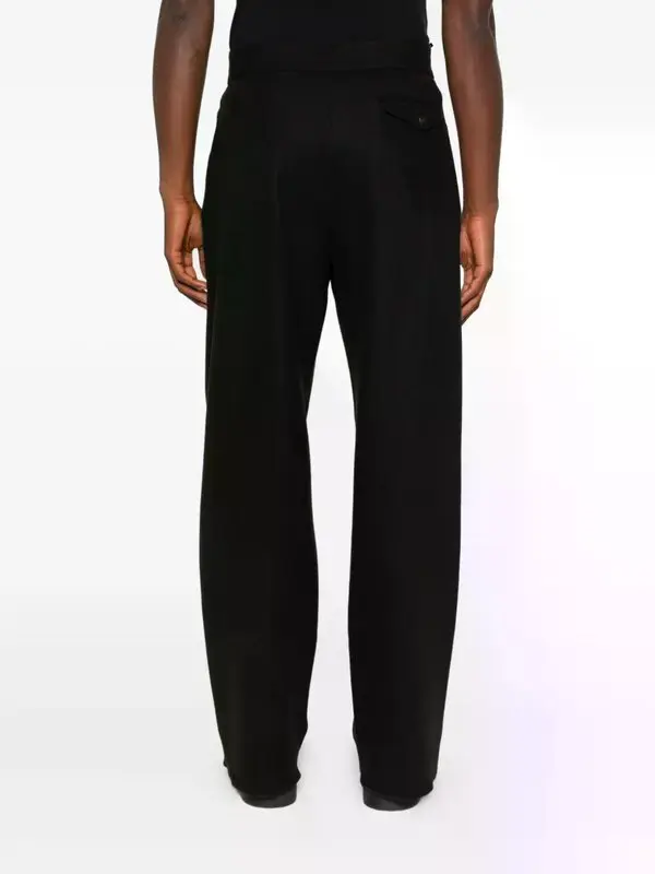 Emporio Armani Pleat-detail Trousers