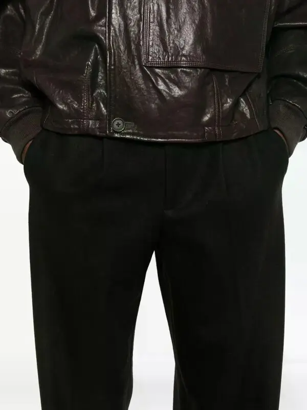 Emporio Armani Pleat-detail Trousers