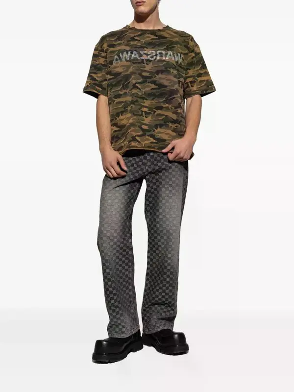 MISBHV Warszawa Print Camouflage T-shirt