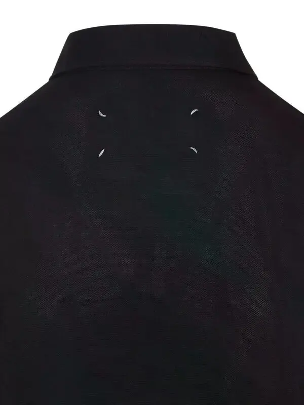 MAISON MARGIELA Buttoned-collar Polo Shirt
