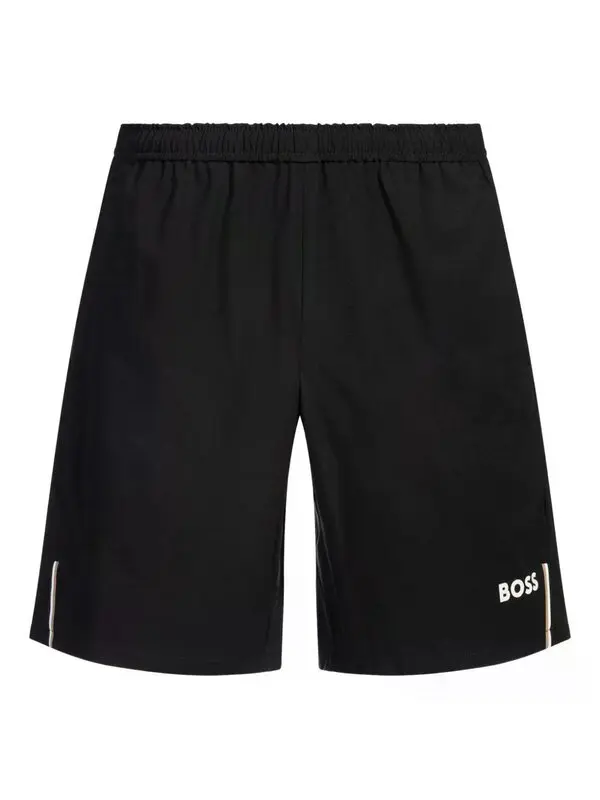 BOSS Logo-print Running Shorts