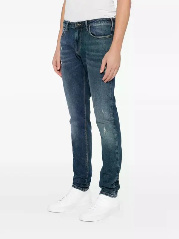 Emporio Armani Distressed Jeans - Blue