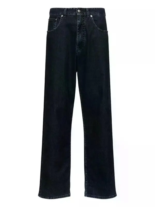 MAISON MARGIELA Logo-patch Jeans - Black