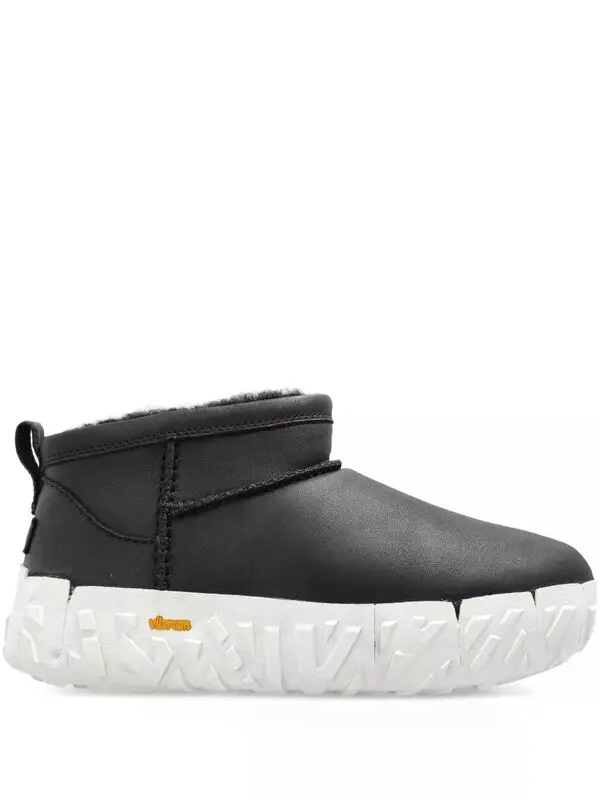 UGG Classic Ultra Mini Wrap Tech Boots - Black