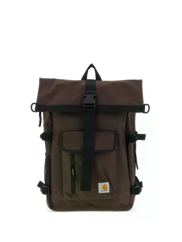 Carhartt Work In Progress Flap-closure Buckled Backpack - Brown