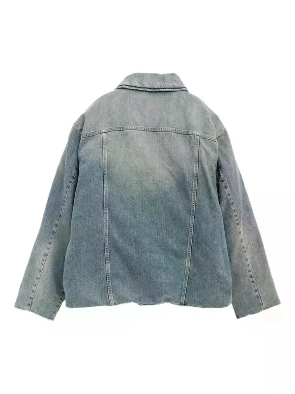 Martine Rose Denim Jacket - Blue