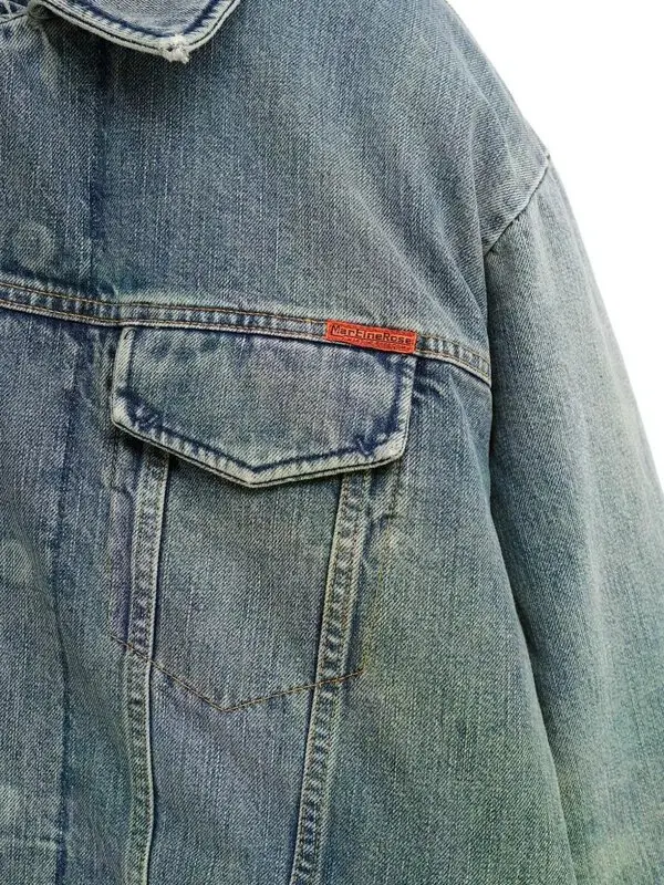 Martine Rose Denim Jacket - Blue