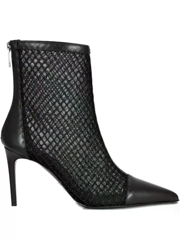 SERGIO LEVANTESI 80mm Leather Ankle Boots