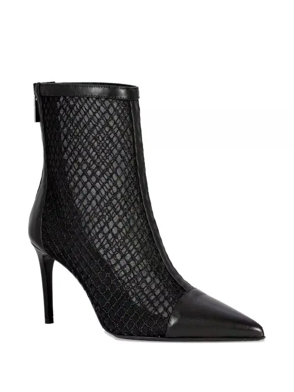 SERGIO LEVANTESI 80mm Leather Ankle Boots