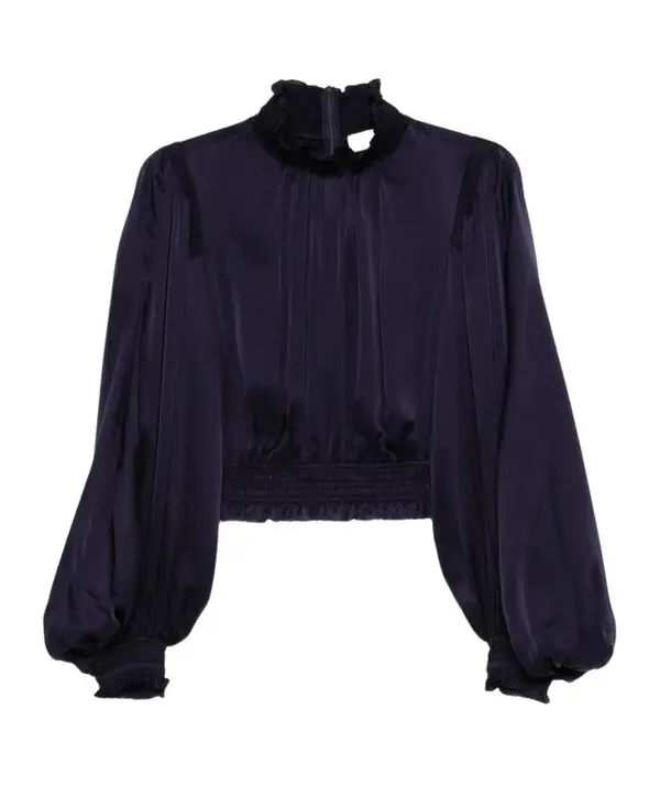 Zimmermann Ruffled Trim Shirt