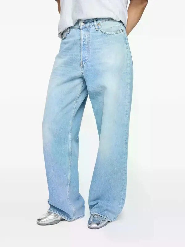 Acne Studios Logo-patch Jeans