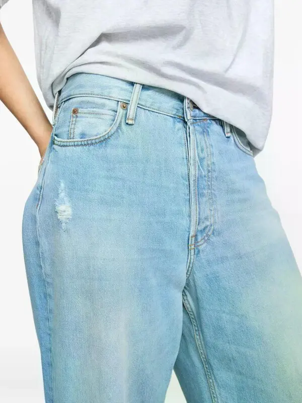 Acne Studios Logo-patch Jeans