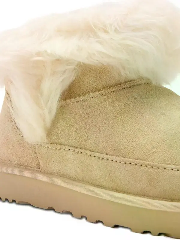 UGG Classic Ultra Mini Chalet Suede Boots - Neutrals