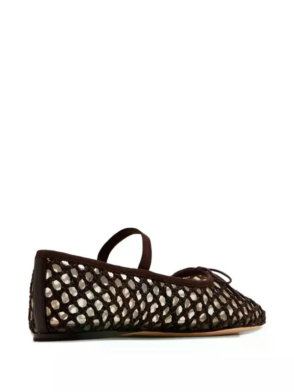 LOEFFLER RANDALL Woven Strap Ballet Flats