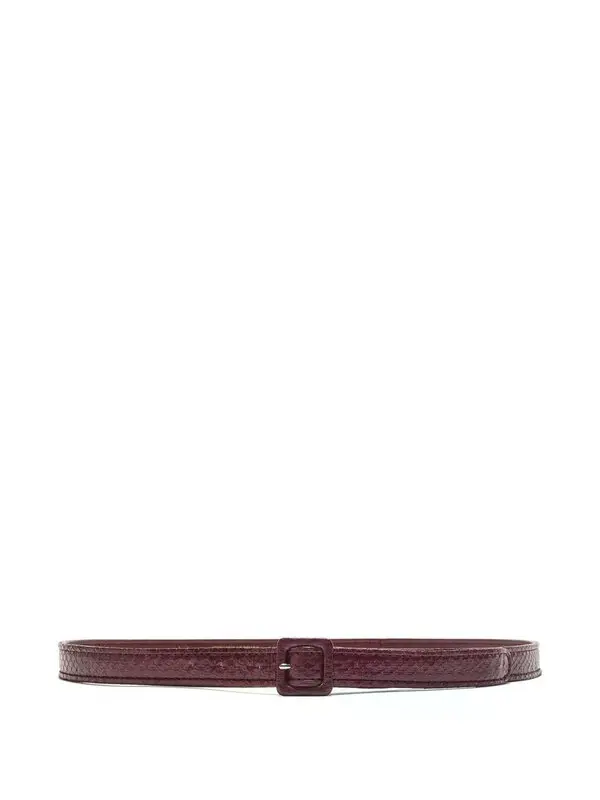Malìparmi Square-buckle Belt - Red
