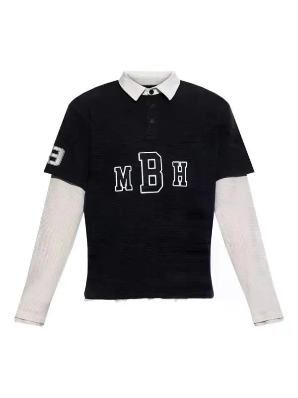 MISBHV Logo-embroidered Polo Shirt