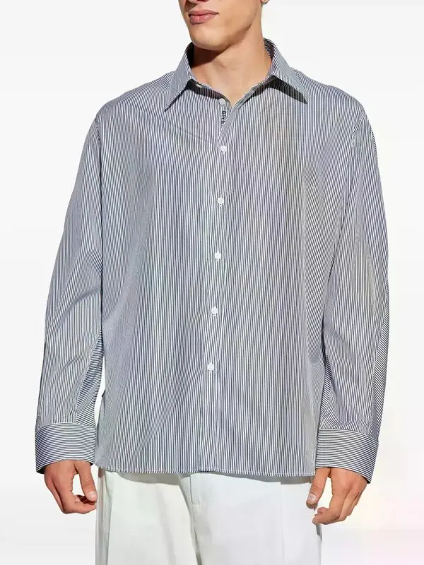 Givenchy Striped Embroidered Shirt