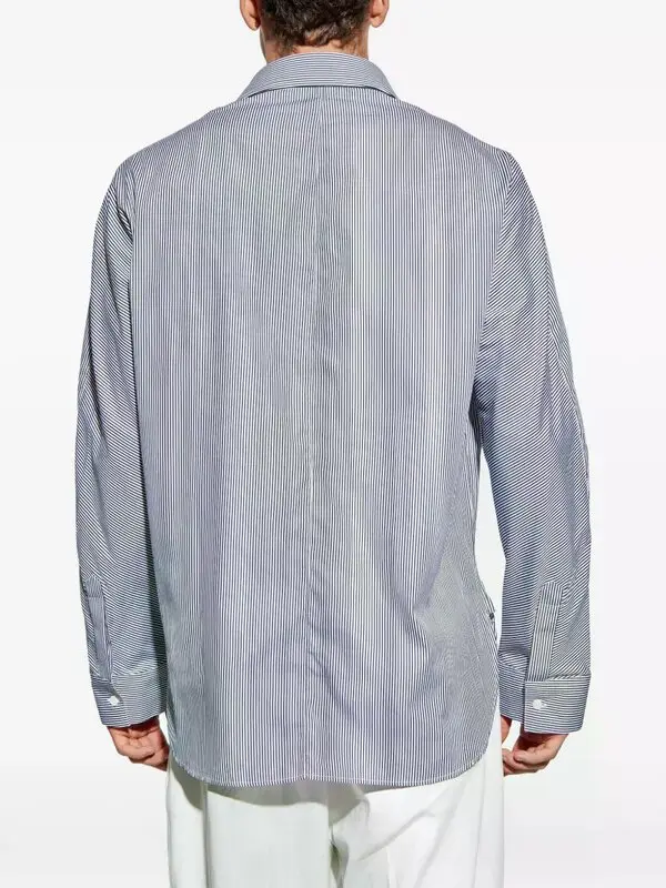 Givenchy Striped Embroidered Shirt