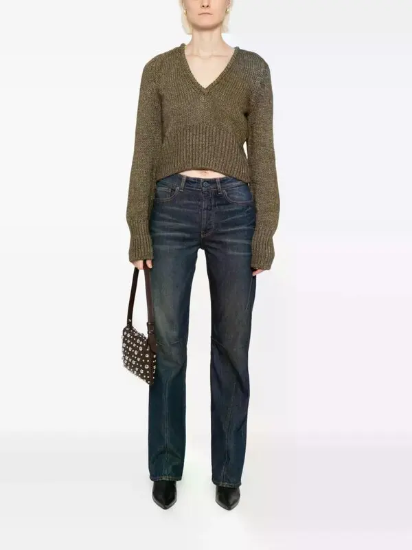 Our Legacy Moto Cut Jeans - Blue