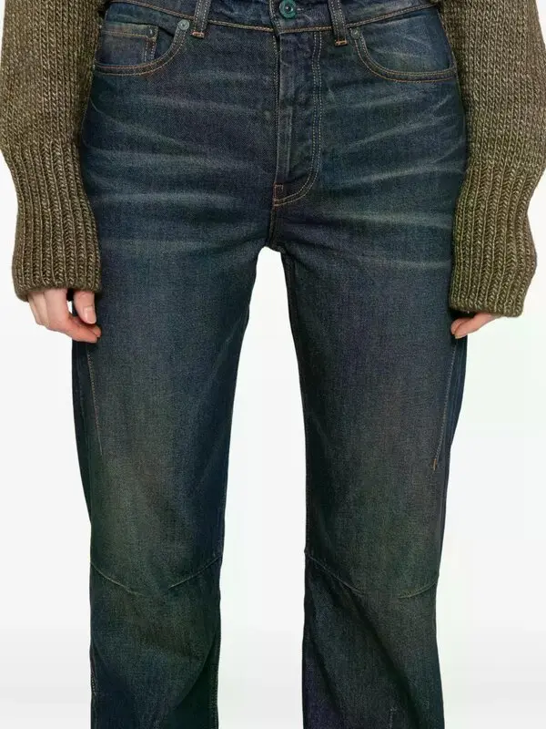 Our Legacy Moto Cut Jeans - Blue