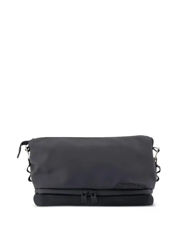 Rains Zip-detail Wash Bag - Black