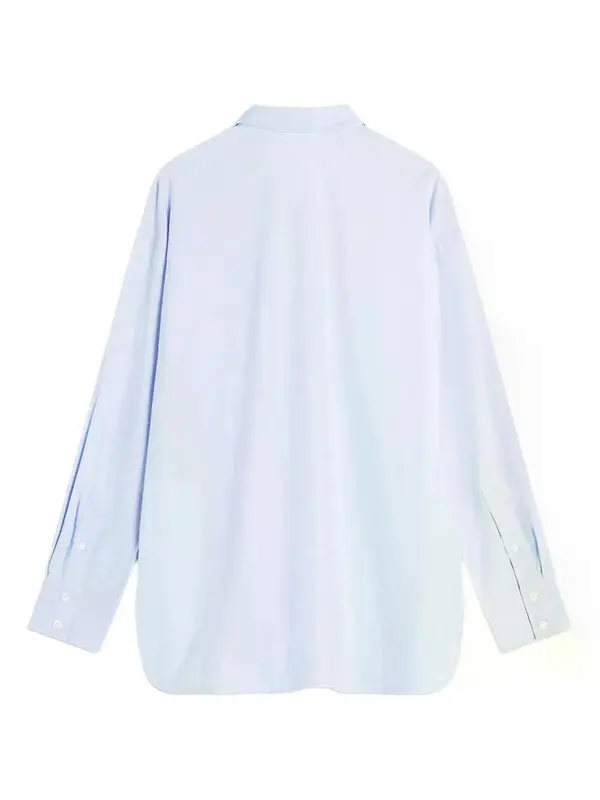 Maison Kitsuné Lady Fox Embroidered Shirt