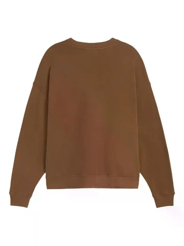 Ba&sh Benjamin Logo-print Sweatshirt - Brown