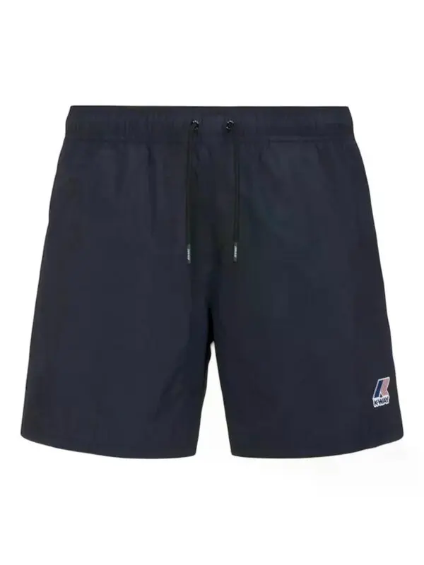 K-WAY Olivier Logo Swim Shorts - Blue
