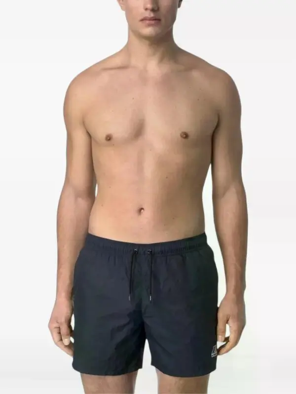 K-WAY Olivier Logo Swim Shorts - Blue