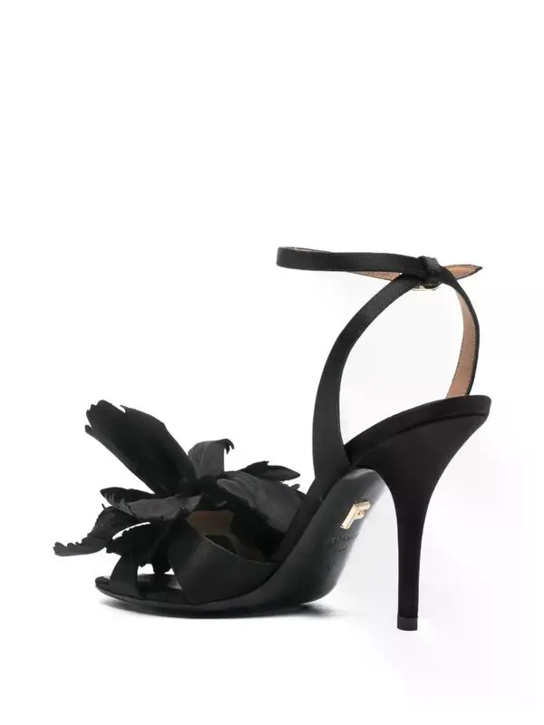 FERRAGAMO Ghilly Heeled Sandals - Black