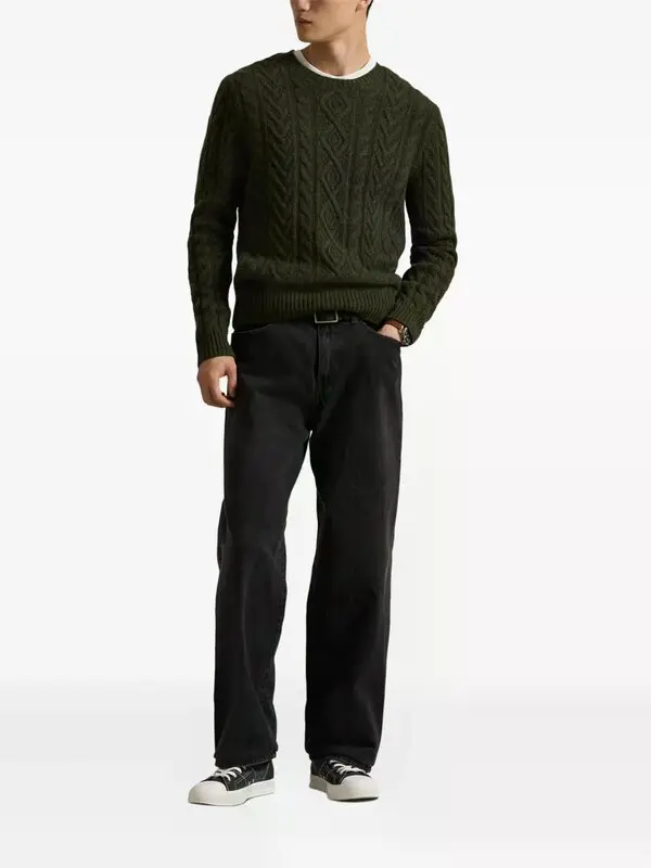 Polo Ralph Lauren Rigid Denim Trousers - Grey