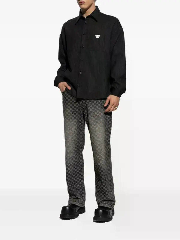 MISBHV Pinstriped Overshirt