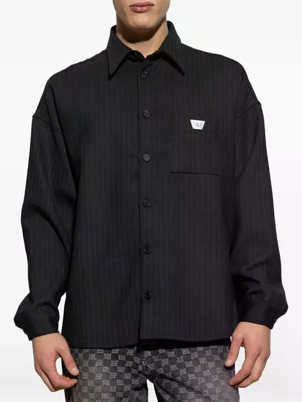 MISBHV Pinstriped Overshirt