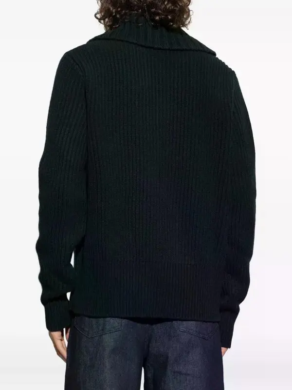 Lacoste Buttoned-collar Sweater