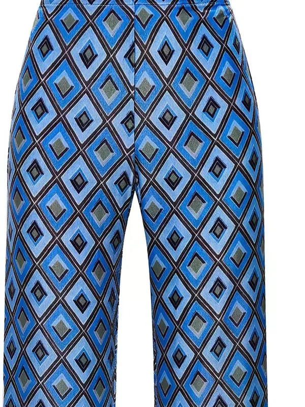 Malìparmi Diamond-pattern Trousers